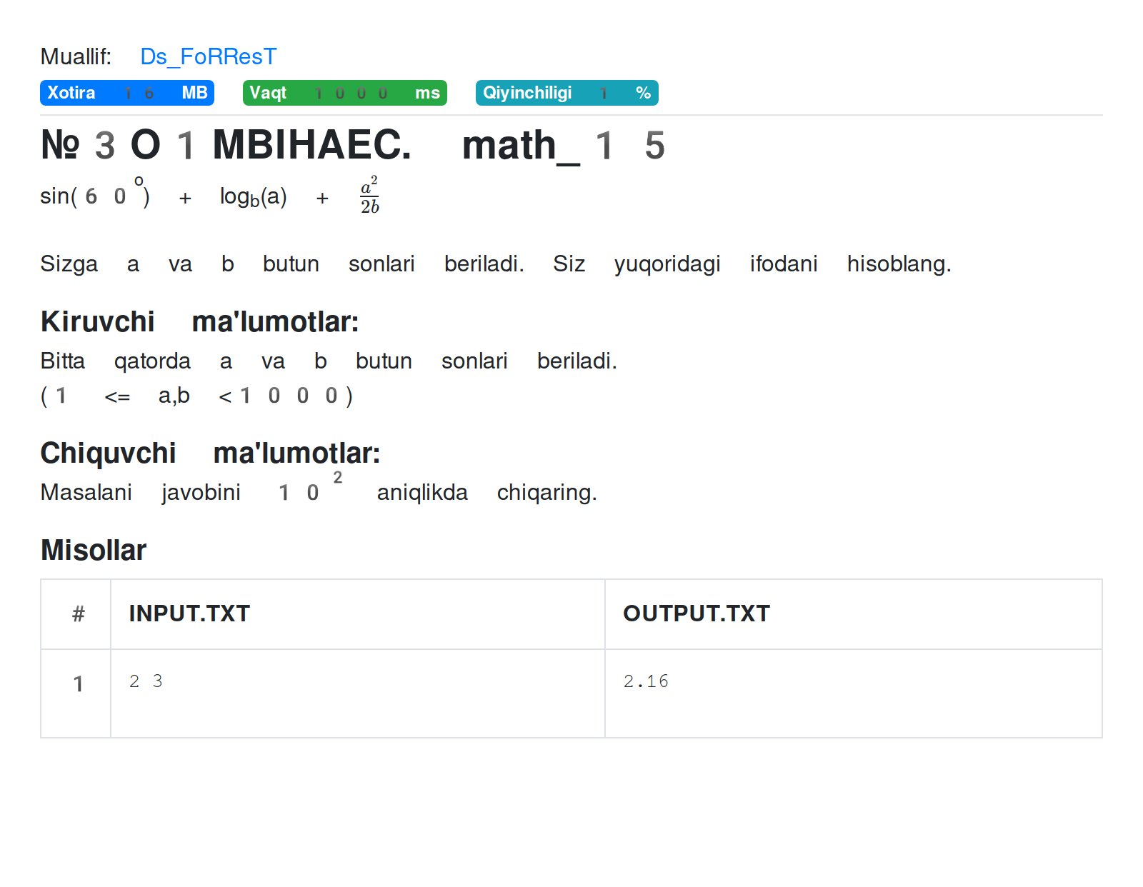 math_15 - RoboContest