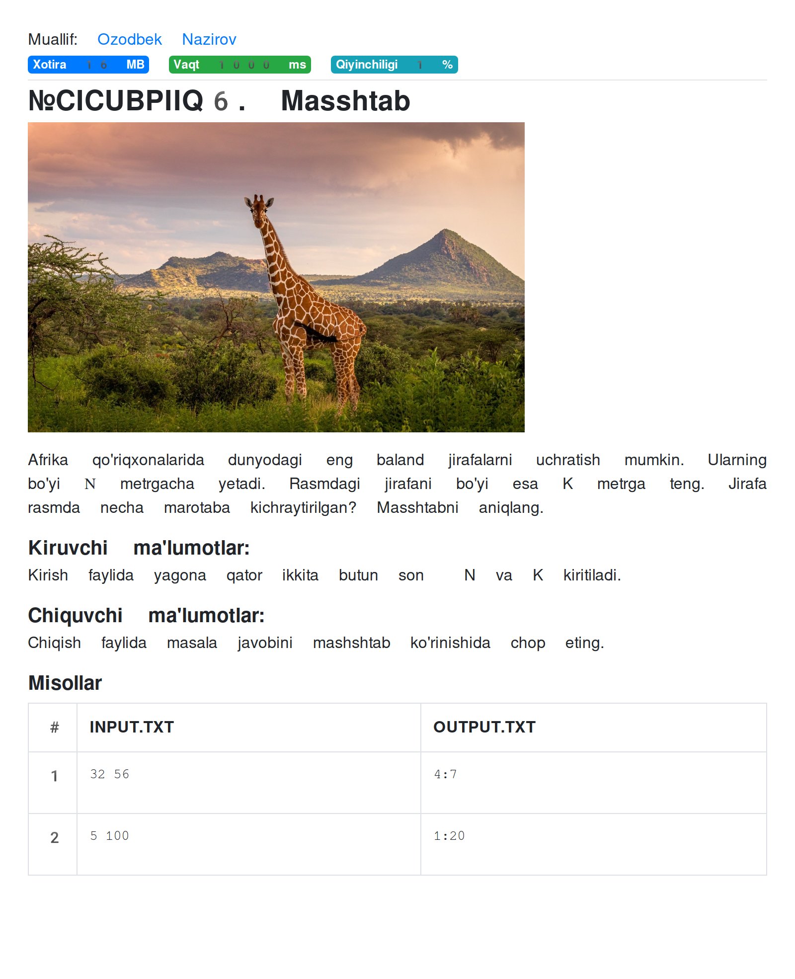 Masshtab - RoboContest