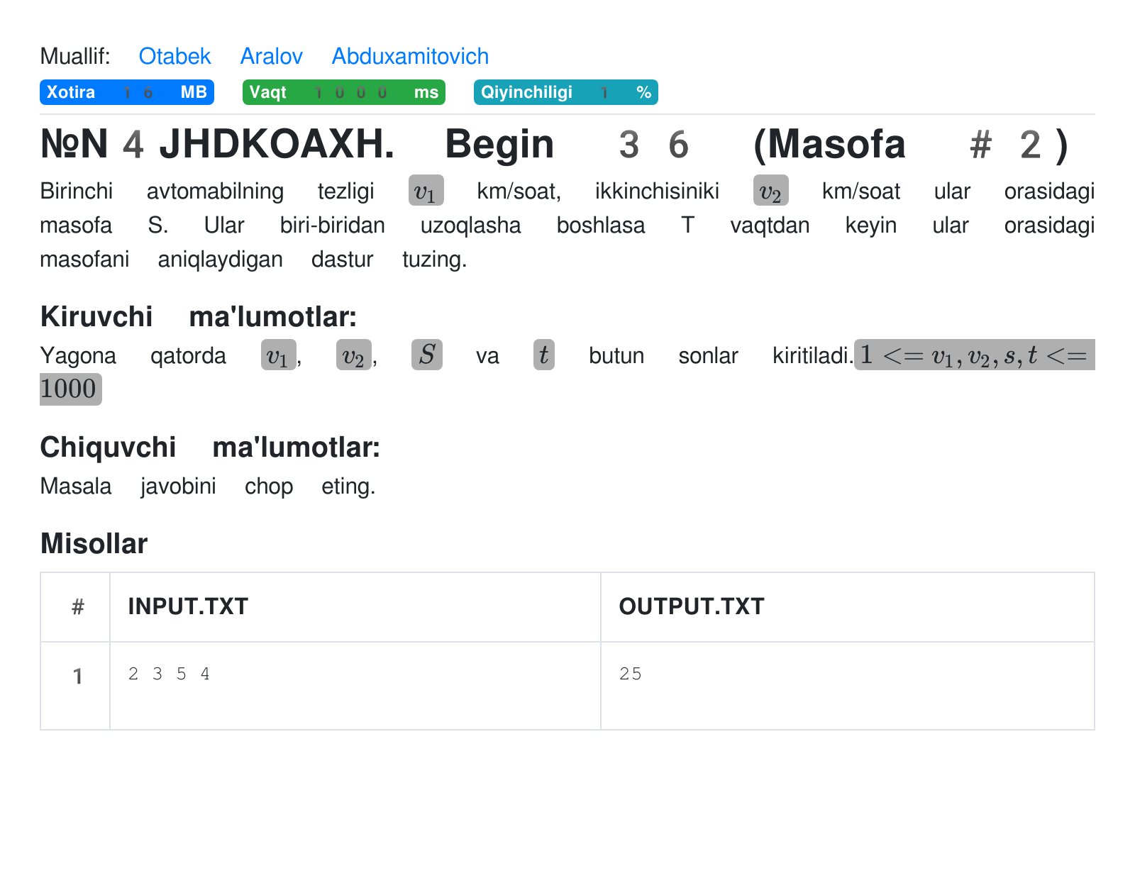 Begin 36 (Masofa #2) - RoboContest