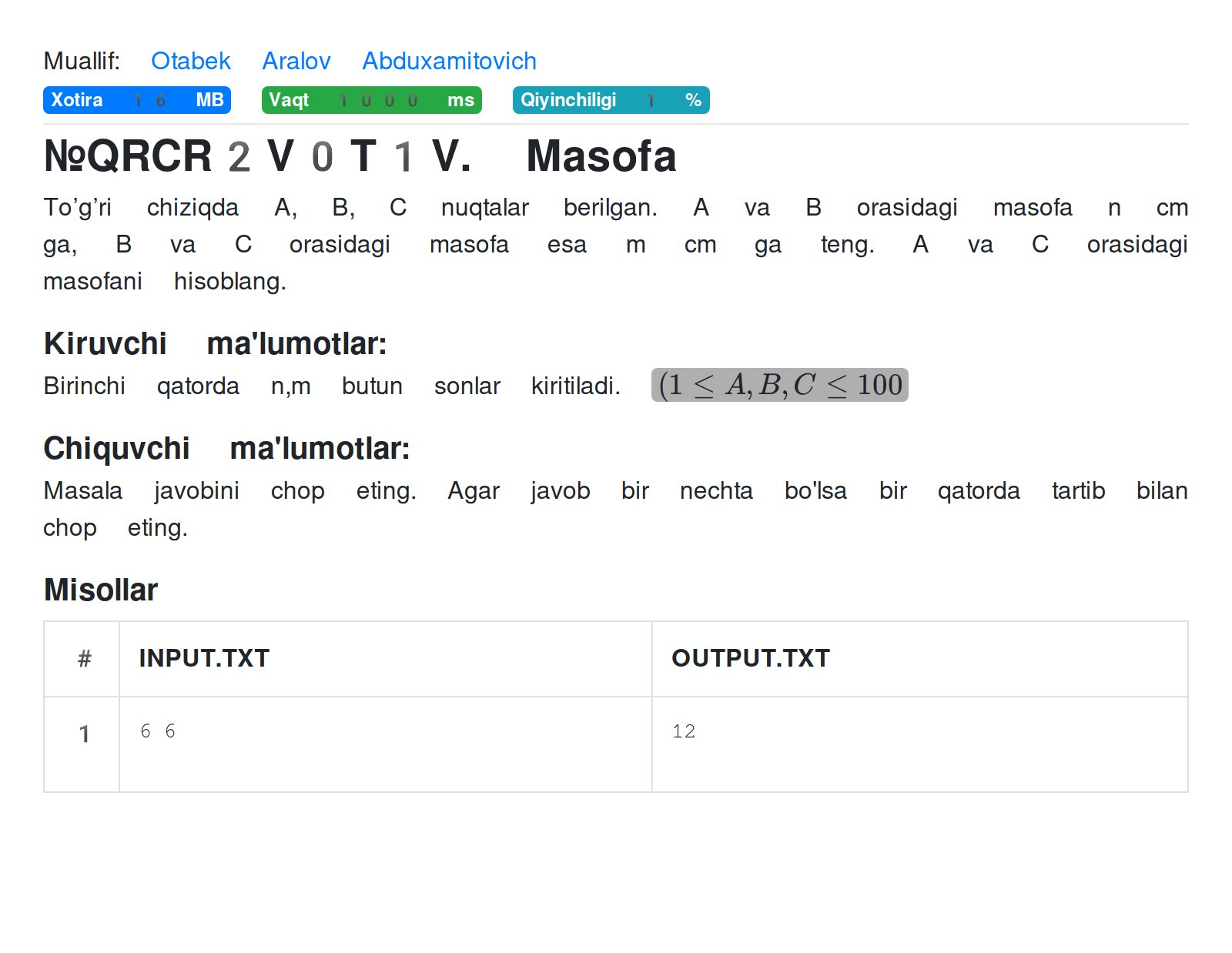 Masofa - RoboContest