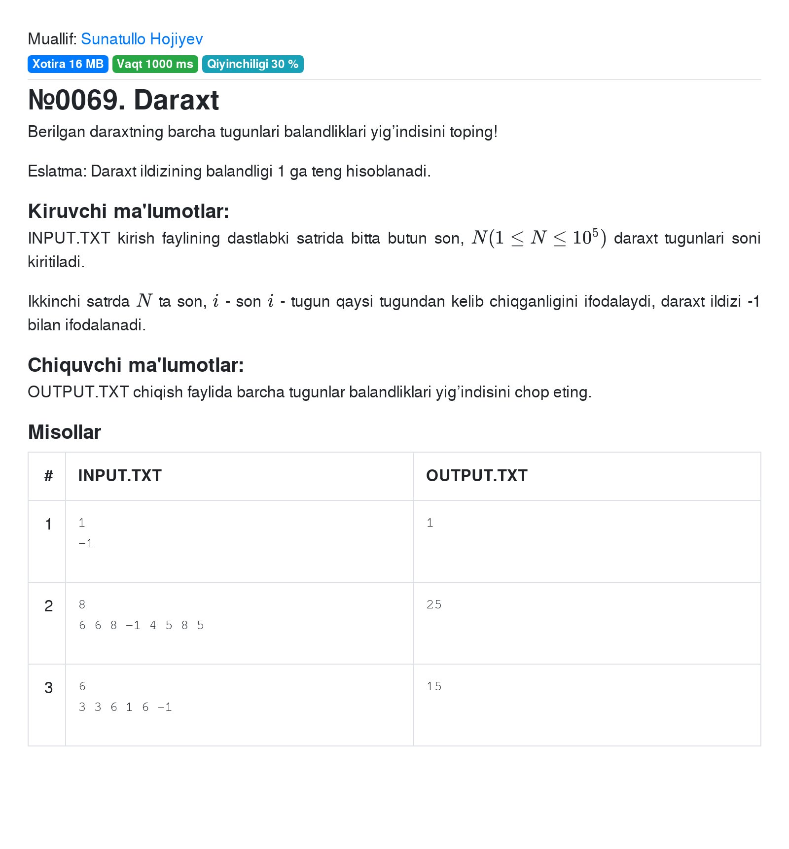 Daraxt - RoboContest