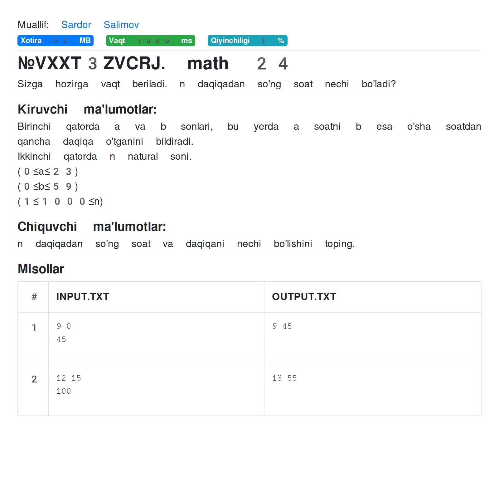 math 24 - RoboContest